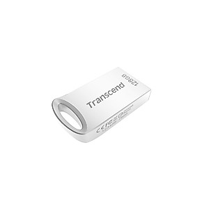 Transcend 128GB JetFlash 710 USB 3.1/3.0 Flash Drive (TS128GJF710S), Sliver