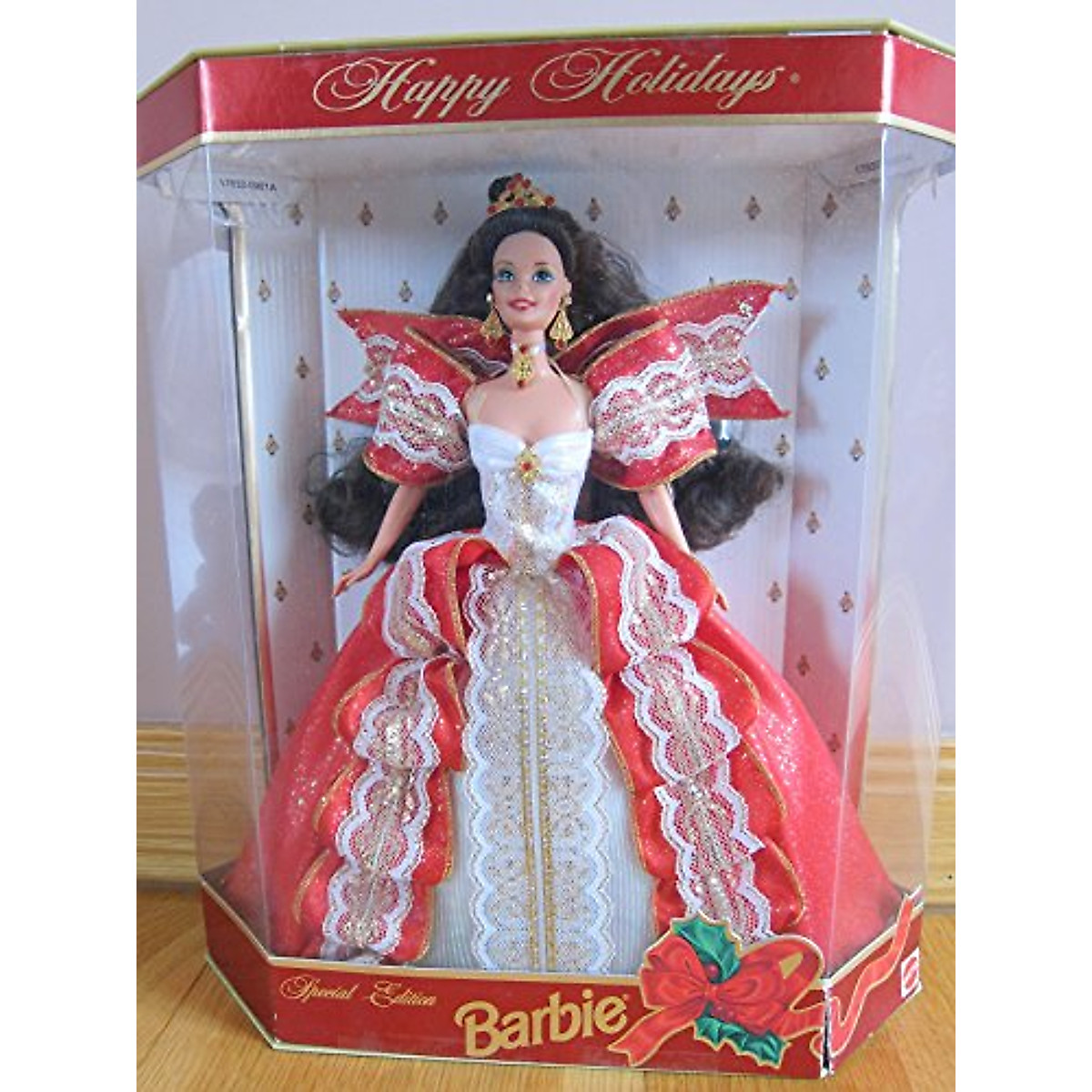 Barbie Happy Holidays Doll - Special Edition 10th Aniversary Hallmark 5th in Series (1997)
