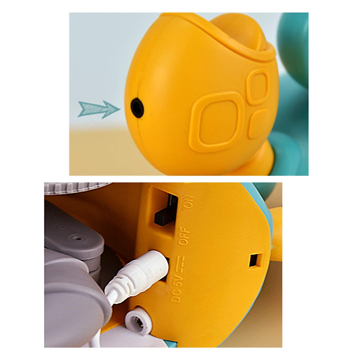 helegeSONG Crawling Crab Baby Toy, Tummy Time Toy Gifts for 3 4 5 6 7 8 9 10 11 12 Month Boy Girl with Learning Crawl System Music Learning to Crawl for Birthday Gift Orange