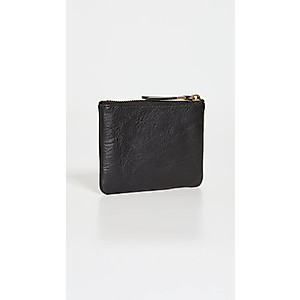 Madewell The Leather Pocket Pouch Wallet True Black One Size