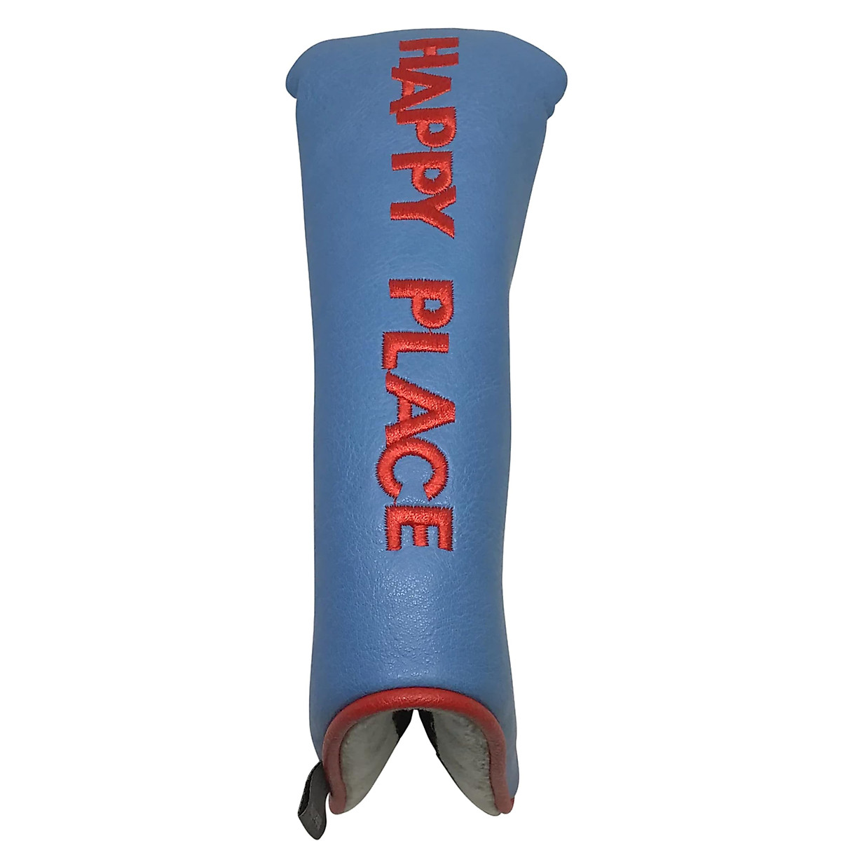 ReadyGOLF Happy Place Embroidered Putter Cover - Blade