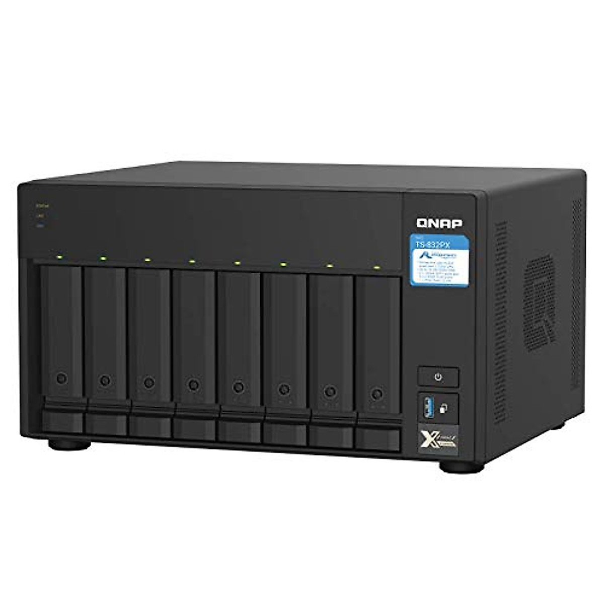 QNAP TS-832PX-4G 8 Bay High-Capacity NAS with 10GbE SFP+ and 2.5GbE