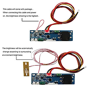 VSDISPLAY Portable Outdoor Monitor,15.6 Inch 1920x1080 FHD 1000nit Wall-Mounted Sunshine Readable LCD Screen and HD-MI USB Controller Board,for Gaming and Industrial Display