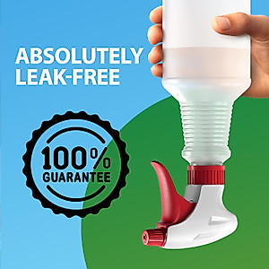 Bar5F Spray Bottle (16oz/2Pack) - Spray bottles for Cleaning Solutions, Wide Chemical Compatibility, FBA-Free, Garden, Grill, BBQ, Adjustable Nozzle