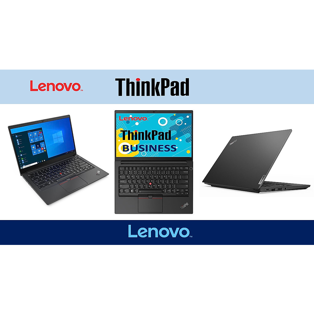 Lenovo ThinkPad E14 Gen 3 14.0" 60Hz FHD IPS Business Laptop (AMD Ryzen 7 5700U 8-Core, 8GB RAM, 256GB SSD, AMD Radeon, WiFi 6, Bluetooth 5.2, Webcam, HDMI, Win 10 Pro) w/Hub
