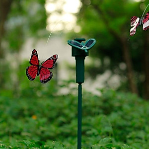 Solar Powered Dancing Flying Butterfly Garden Decoration