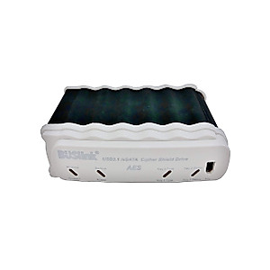 BUSlink CipherShield 512-bit AES USB-C SSD USB-Powered FIPS 140-2 Level 2 HIPAA USB 3.1 Gen 2/eSATA Hardware Encrypted Portable Drive (4TB)