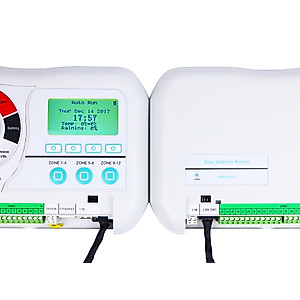 NxEco 36- Zone Smart Irrigation Sprinkler Controller HWN12-200+, Smart Watering Timer with Weather Aware, Remote Access, Work on Mobile App