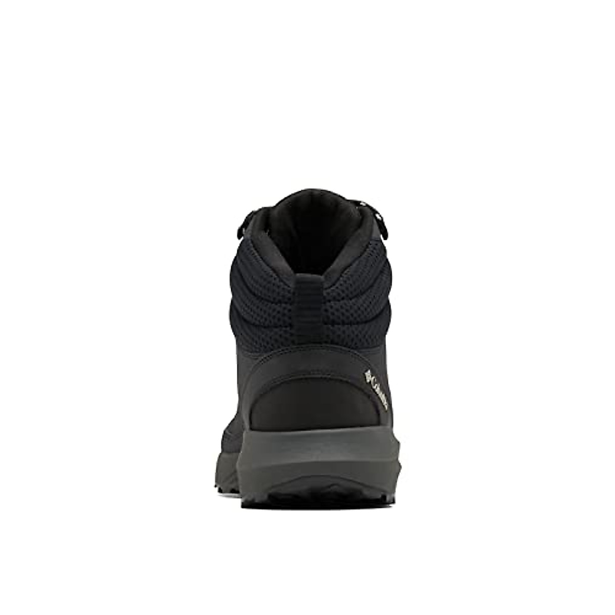 Columbia Men's Trailstorm Peak Mid Hiking Shoe, Black/Dark Grey, 8