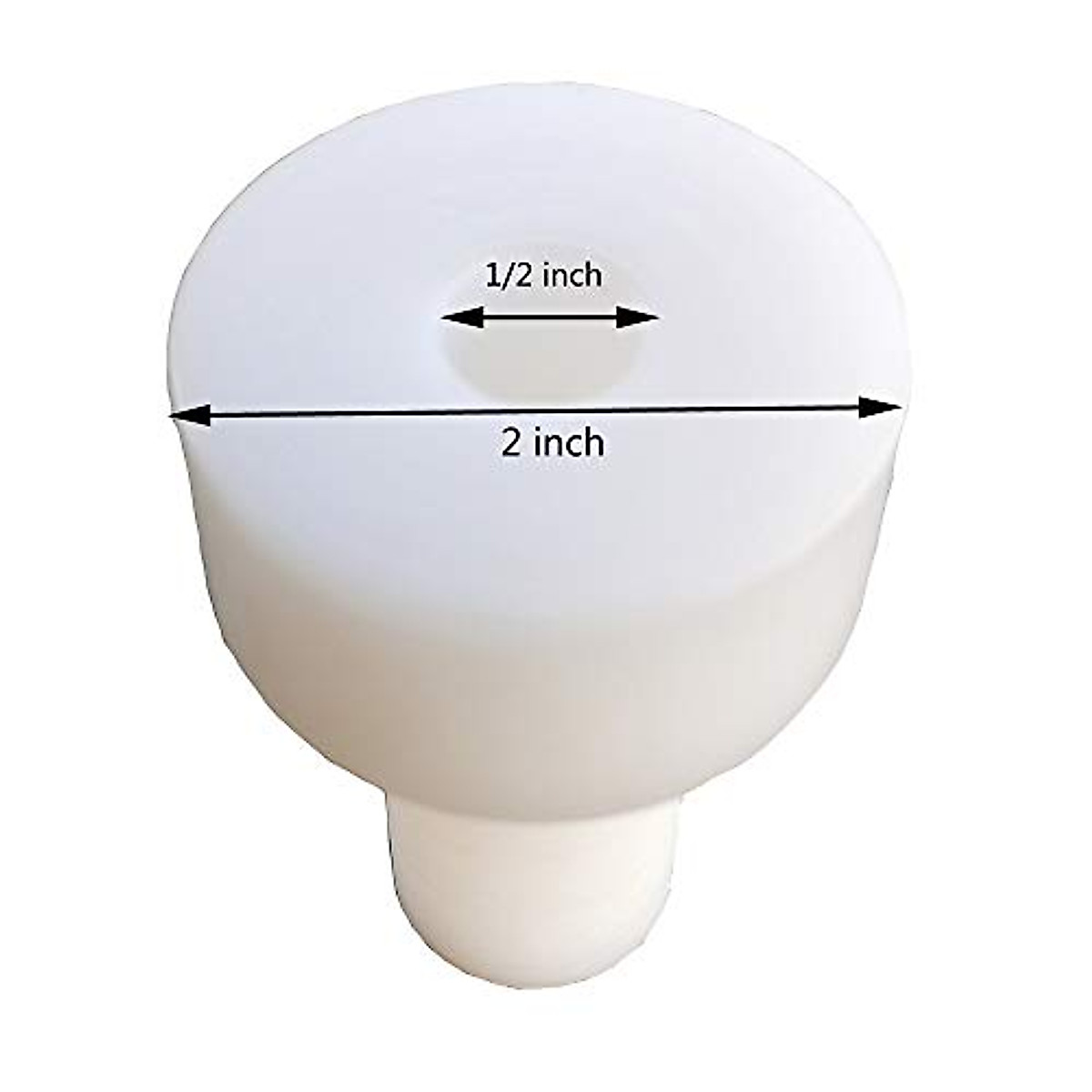 CRESTWALKER Heavy Duty Stainless Steel 6 3/8 ft Zipline Spring Brake Fits Cable up to 1/2" for Kids Backyard Zip Line Braking System