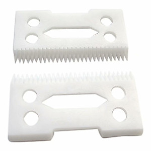 Ceramic clipper blades 2 hole2-Hole Clipper ceramic Blade cutter,ceramic clipper replacement blades for WAHL Professional: Super Taper, Super Taper II. Icon, Pro Basic, and Taper 2000