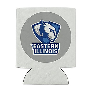 Eastern Illinois University Secondary Can Cooler - Drink Sleeve Hugger Collapsible Insulator - Beverage Insulated Holder