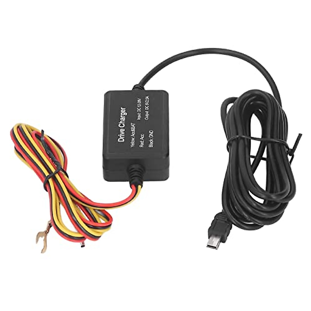 Weojeviy Dash Cam Power Cord Dash Cam Kit, USB Cable 3.2M, for Dash Camera Dash Cam Power Adapter for Dash Cam, Mirror Cam, GPS Navigator And Radar Detector Etc(MINI)