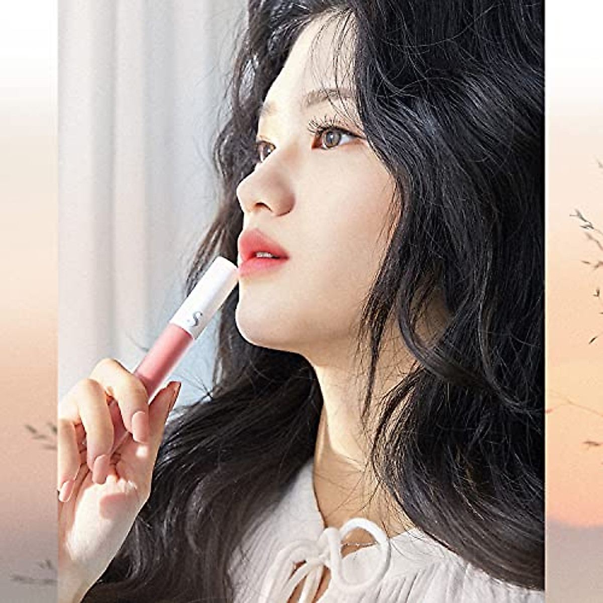 SAAT INSIGHT All-Time Mood Velvet Matte Highly Pigmented Lip Stain Tint 4g (7AM) - For Smudge-proof and Lasting Lip Makeup, Moisturizing Lip Gloss for Dry and Flaky Lips