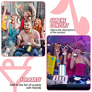 24 Pcs Metal Cowbell with Handle Cow Bells Noise Makers for Sporting Events Small Cow Bell Loud Bells Noisemaker Call Bells for Wedding Cheering Football Games, 3 x 2.8 x 2.5 Inch (White)