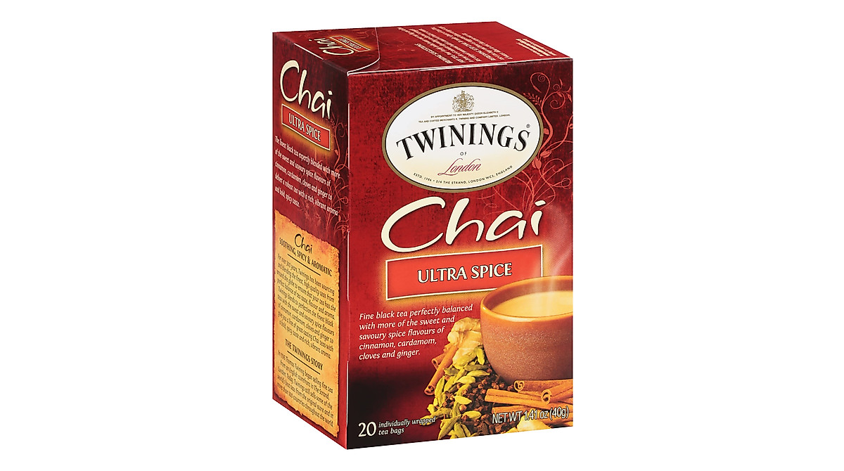 Twinings Ultra Spice Chai Tea Bags - Bold & Flavorful