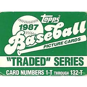 Topps 1987 Traded Complete Baseball Card Set, UNOPENED-Full Set of 132 Cards