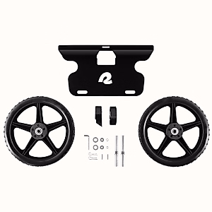 Retrospec Palisade 45 & 65 Qt Cooler Wheel Kit with 12” No-Flat Tires - Durable Straps & Power-Coated Steel Axles - 45 qt