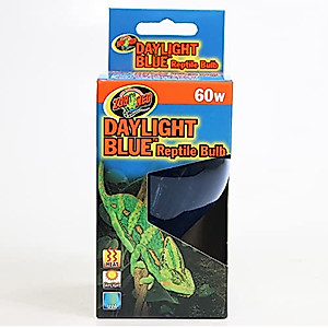 Zoo Med Daylight Blue Incandescent Reptile Bulb 60 Watts