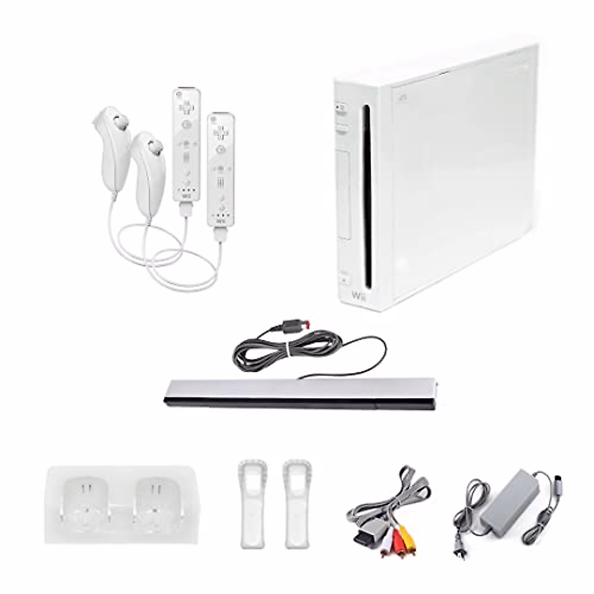 Nintendo Wii Console, White Premium Bundle (Renewed) [nintendo_wii]