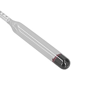 Hydrometer Tool, Glass Wide Application Beer Meter Clear Scale Durable for Home