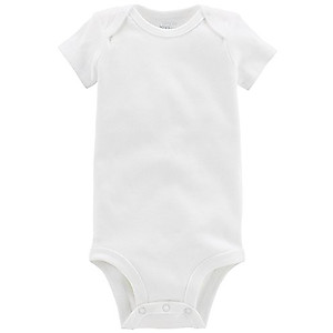 Simple Joys by Carter's Baby 8-Pack Short-Sleeve Bodysuit, White, 0-3 Months