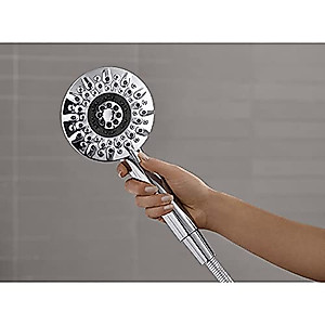 Kohler Handshower, Radiate, 1.75 GPM, Multifunction Handshower, 5-spray handshower, Polished Chrome, Includes Handshower Hose, K-R75562-G-CP