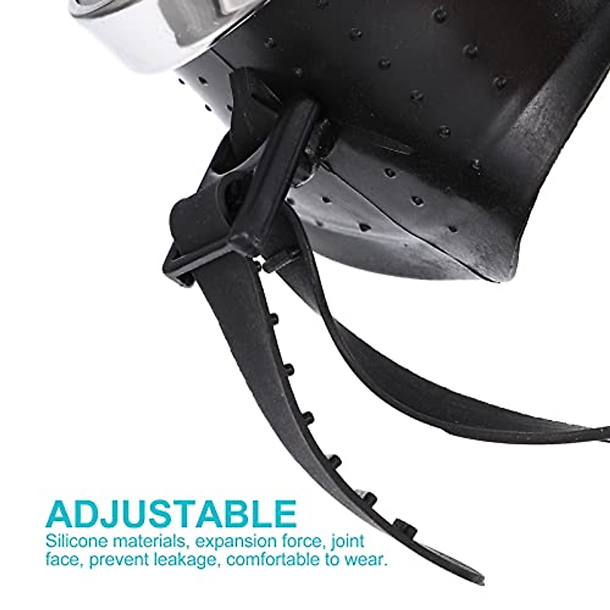 BESPORTBLE Single Lens Snorkel Retro Oval Glass Silicone Scuba Dive Anti- Fog Anti- Leak Wide Vision Diving Swimming Goggles for Men Women