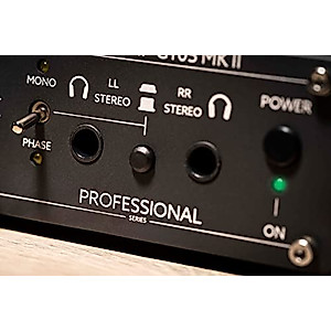 Lake People G105 MK II Compact Studio Headphone Amplifier for 2 Headphones