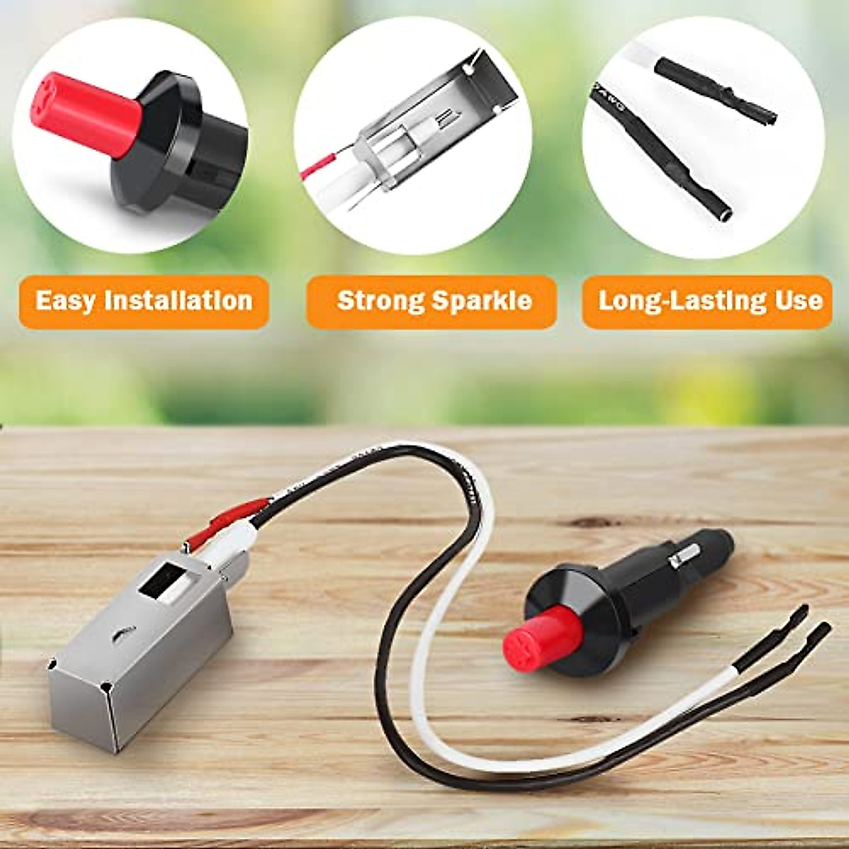 Apromise Grill Igniters - Grill Igniter Replacement for Weber Genesis Silver/Gold/Platinum and Spirit 200/300 Series Gas Grill