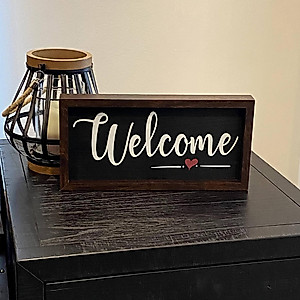 22PCS Large Letter Welcome Stencils for Painting on Wood - Vertical Welcome and Home Sweet Home Stencils - Farmhouse Stencils for Crafts Reusable - Ideal Stencil Templates for Wood Signs & Crafting