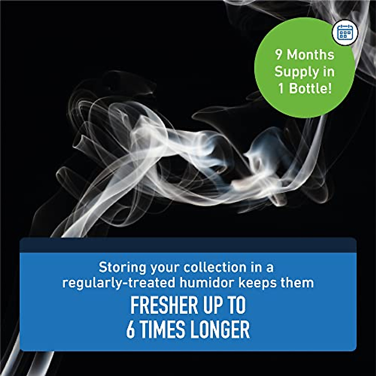 Humidor Solution, Propylene Glycol for cigar humidifiers, 2 Pack 16oz Humidor Accessories by Essential Values…