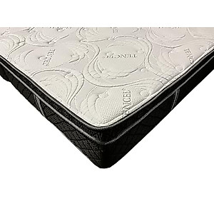 Triad Colossal 84x84 Mattress, 12" Graphite Memory Foam Wyoming King Mattress Cooling and Pressure Relieving, Plush Feel.