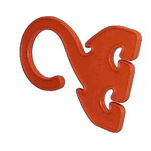 Tupperware Gadget "Hang It All" Mini Hanger - Burnt Orange
