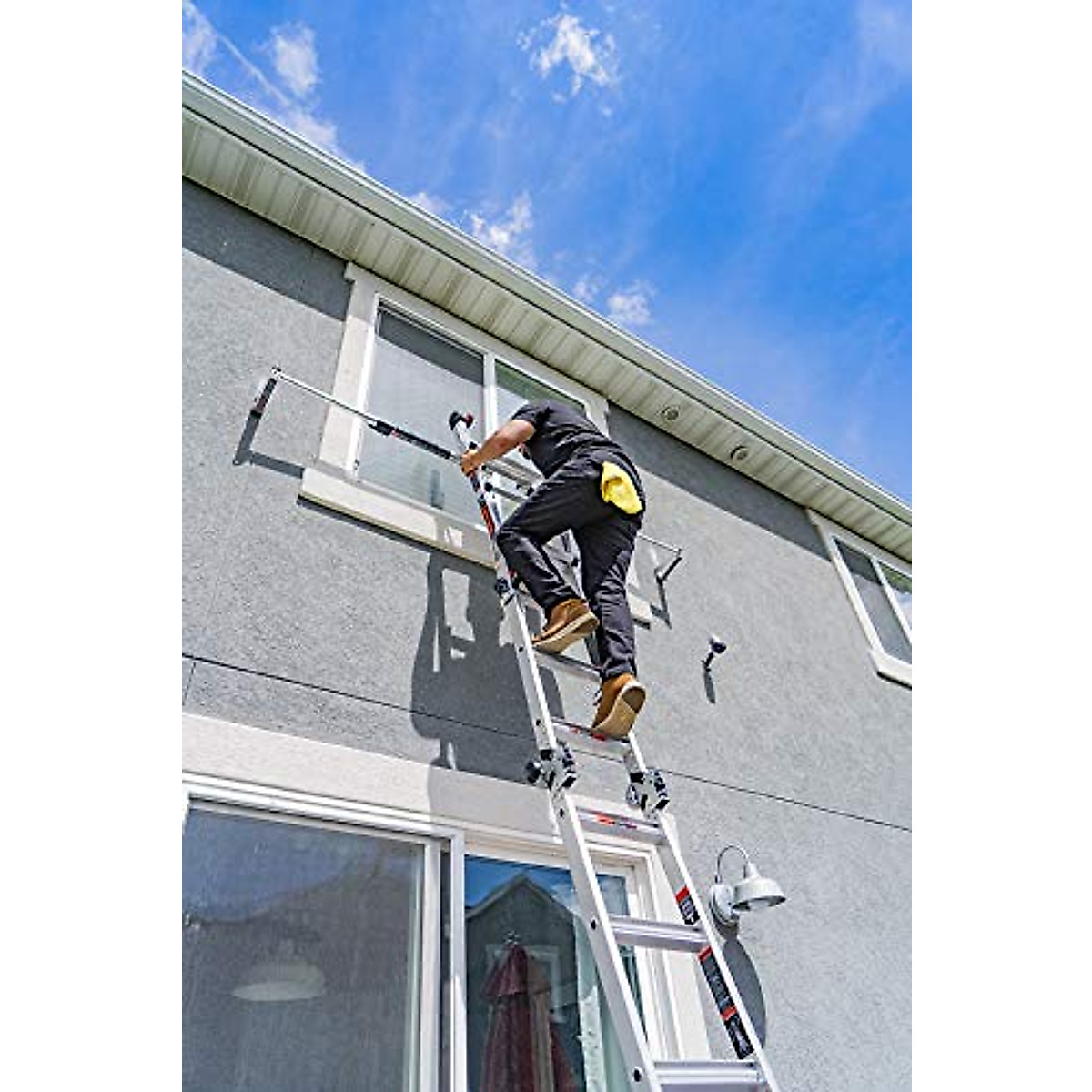 Little Giant Ladders, Epic, M17, 17 foot, Multi-Position Ladder, Aluminum, Type 1A, 300 lbs weight rating, (16817-818)