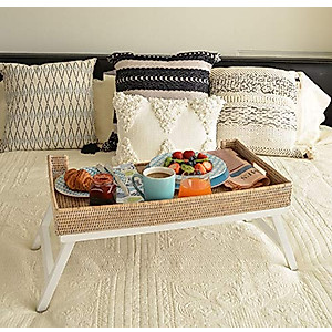 Kouboo Breakfast Tray, Honey-Brown