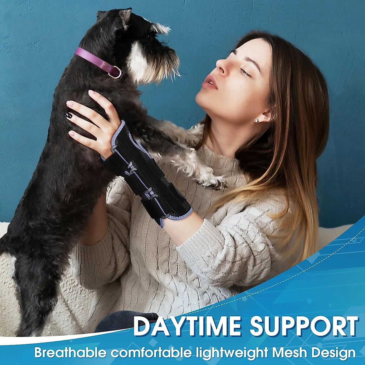 TISMOD Carpal Tunnel Wrist Brace with Thumb Support,Adjustable Thumb Spica Splint Right Left Hand,Wrist Guard for Arthritis,Tendonitis,Pain,syndrome,De Quervain's Tenosynovitis Women & Men