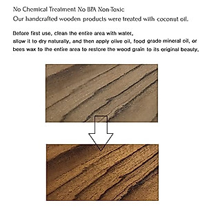 JNE Handcrafted-Solid Single Piece Teak Wood Plate/Tray/Dish/Platter (Set of 2), Multi-purpose use Decor, Candy, Serving. (CAT-Small)