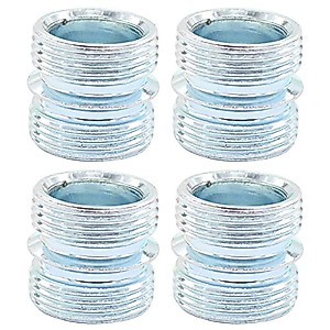 ApplianPar 1 Inch Diameter Connectors for Wire Rack Shelve Shelving Unit Storage Shelves Shelf Holder Connection Nuts Pack of 4
