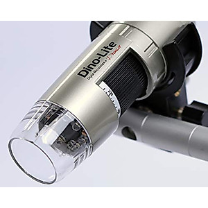 Dino-Lite USB Digital Microscope AM3111-0.3MP, 10x - 50x, 230x Optical Magnification, 8 LEDs