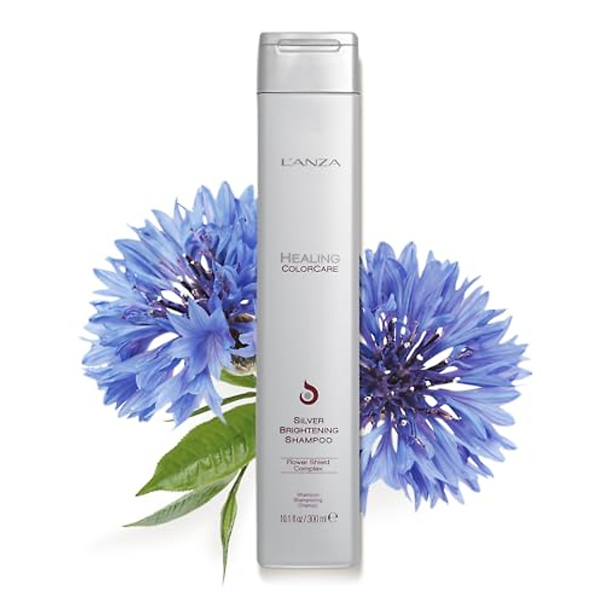 L'ANZA Healing ColorCare Silver Brightening Conditioner, for Silver, Gray, White, Blonde & Highlighted Hair, Boosts Shine and Brightness While Healing, Controls Unwanted Warm Tones
