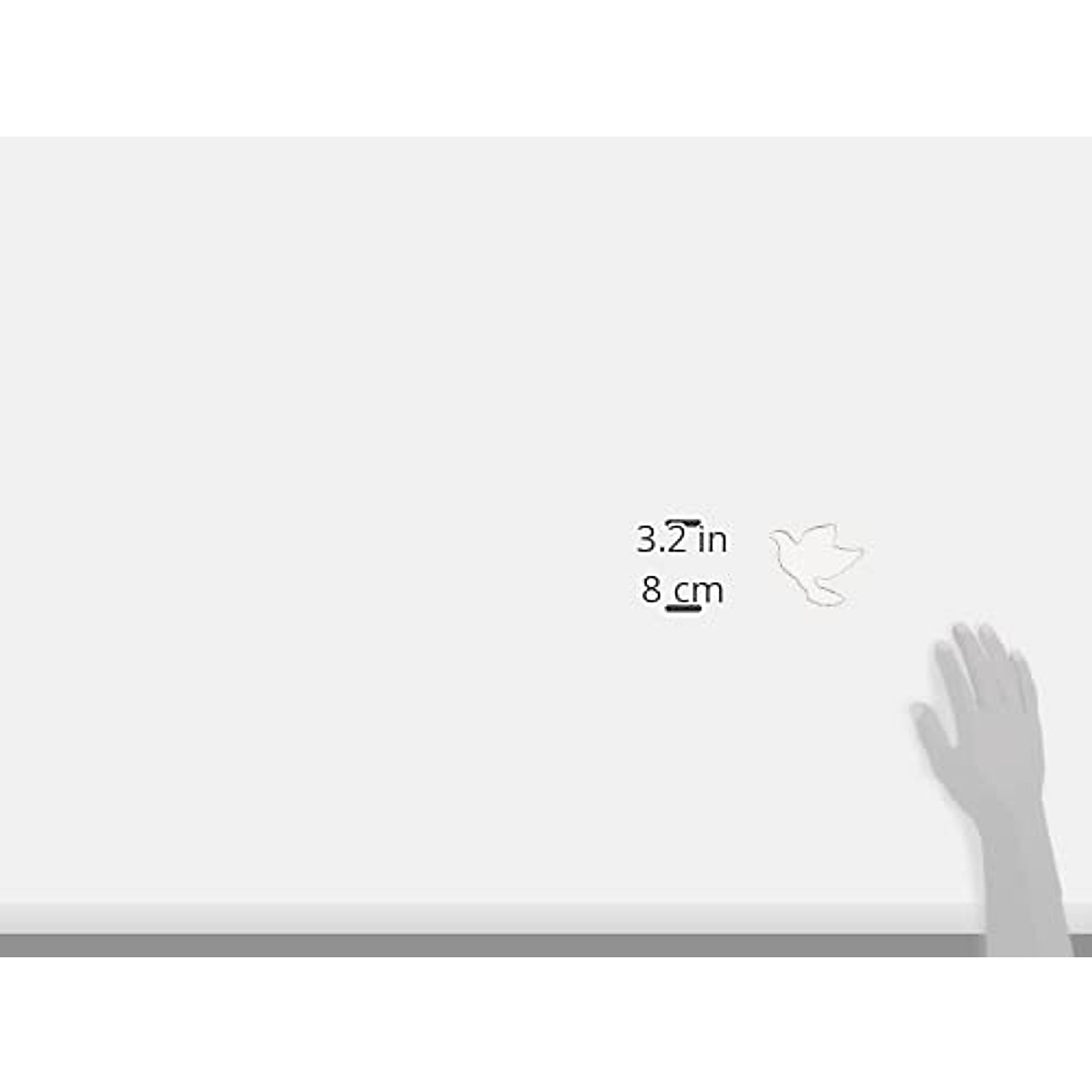 R&M Dove 3.5" Cookie Cutter in Durable, Economical, Tinplated Steel