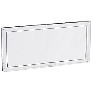 2" x 4.25" Clear Magnifying Welding Lens, 2.00
