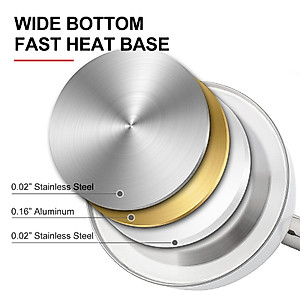 2.6 Quart/2.5 Liter Stainless Steel Tea Pot,Tea Kettle for Stove Top, Stovetop Whistling Teapot with Cool Grip Ergonomic Handle, White