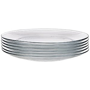 Duralex - Lys Clear Dinner Plate 23,5 cm (9 1-4 in) Set Of 6