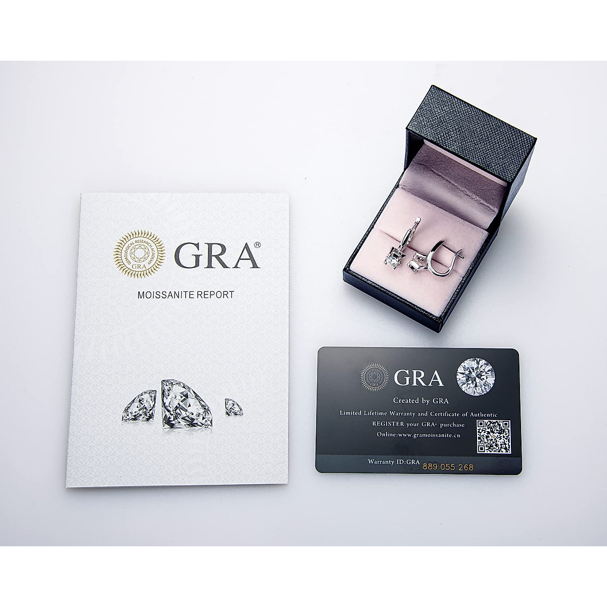 Moissanite Dianmond Huggie Hoop Earrings for Women, Sterling Silver Hypoallergenic Huggie Earring Anniversary Birthday Mothers Day Gifts for Mom Her Wife Girlfriend