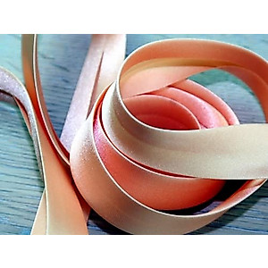 Prym 20mm Duchesse Satin Bias Binding 3.5m Peach Gold - Each