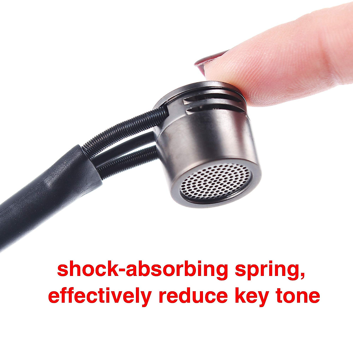 MAMKOES VT-5 Violin Microphone Wireless UHF Gooseneck Pick Up Instrument Clip-on Mic Receiver and Transmitter System for Violin