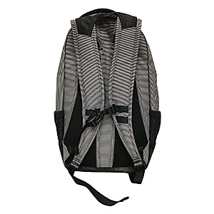 Hurley Patrol II Backpack with Laptop Sleeve, Black/White