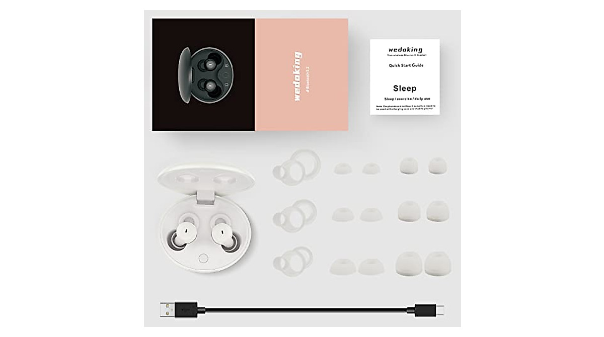 Sleep Earbuds Wireless Bluetooth for Side Sleepers & Travel